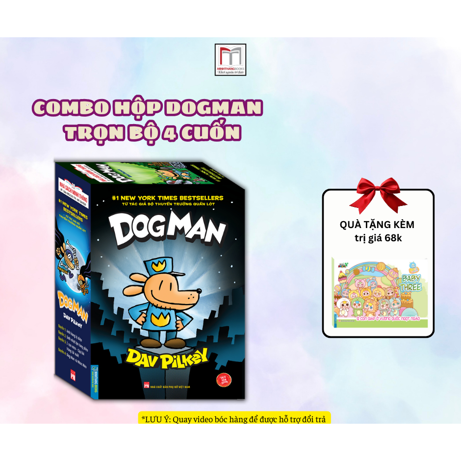 Book - DOG MAN Box Complete set of 4 volumes | Shopee Philippines
