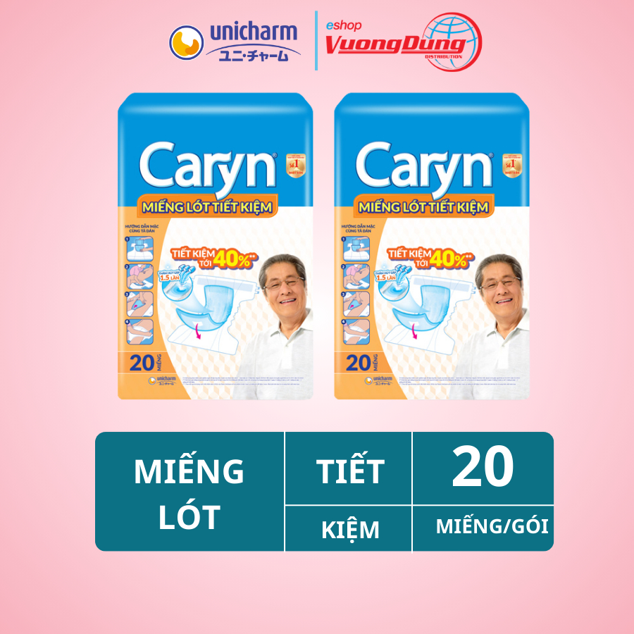 Caryn adult diaper saving pads pack of 20 used with diapers save up to 40% | Shopee Philippines