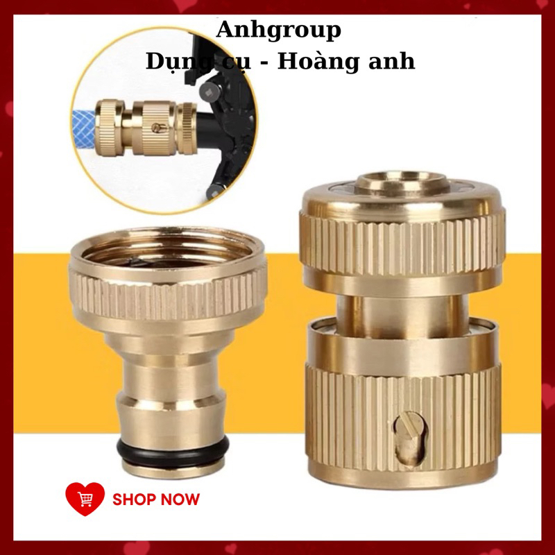 Quick coupling set includes copper cup and copper joint to install the ...