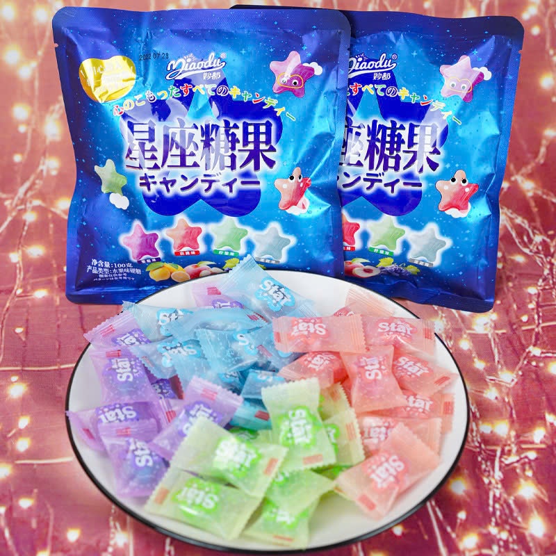 [ Super delicious ] 100g star hard candy/star candy/star candy/wish ...
