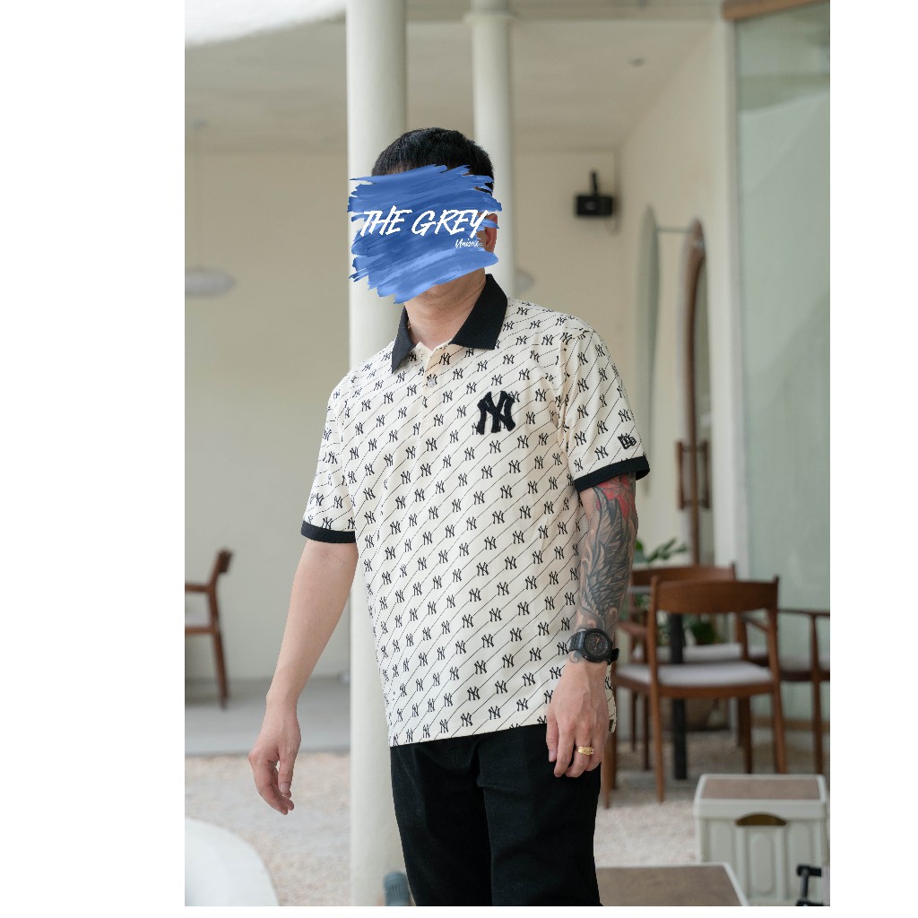 Newra Monogram NY Polo Shirt, square boxy form, youthful and dynamic ...