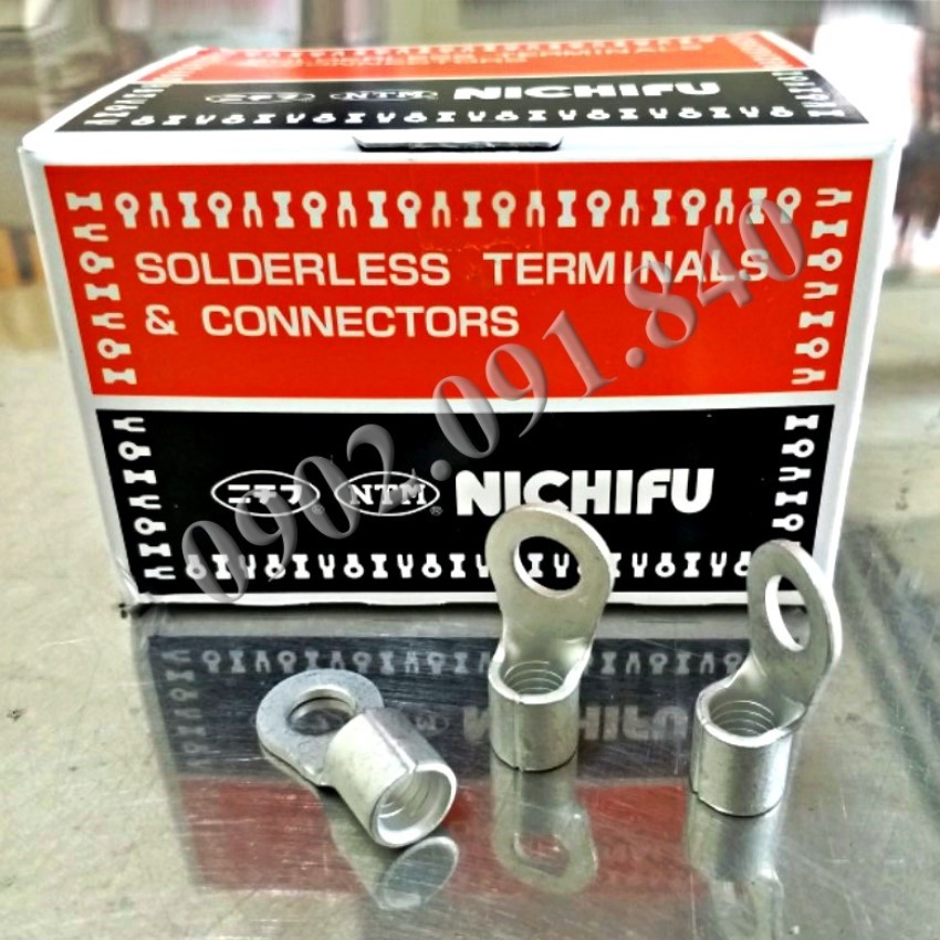 Japanese Nichifu bare round cos head, copper wire crimping head R 0.75 ...