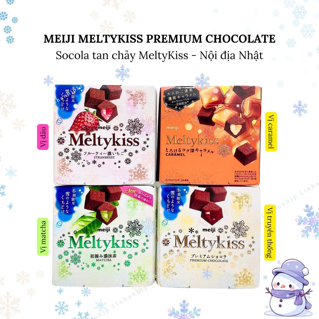 Meiji MeltyKiss Premium Chocolate (52g Box) | Shopee Philippines
