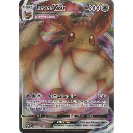 Eevee VMAX - SWSH087 - Full Art Promo | Shopee Philippines