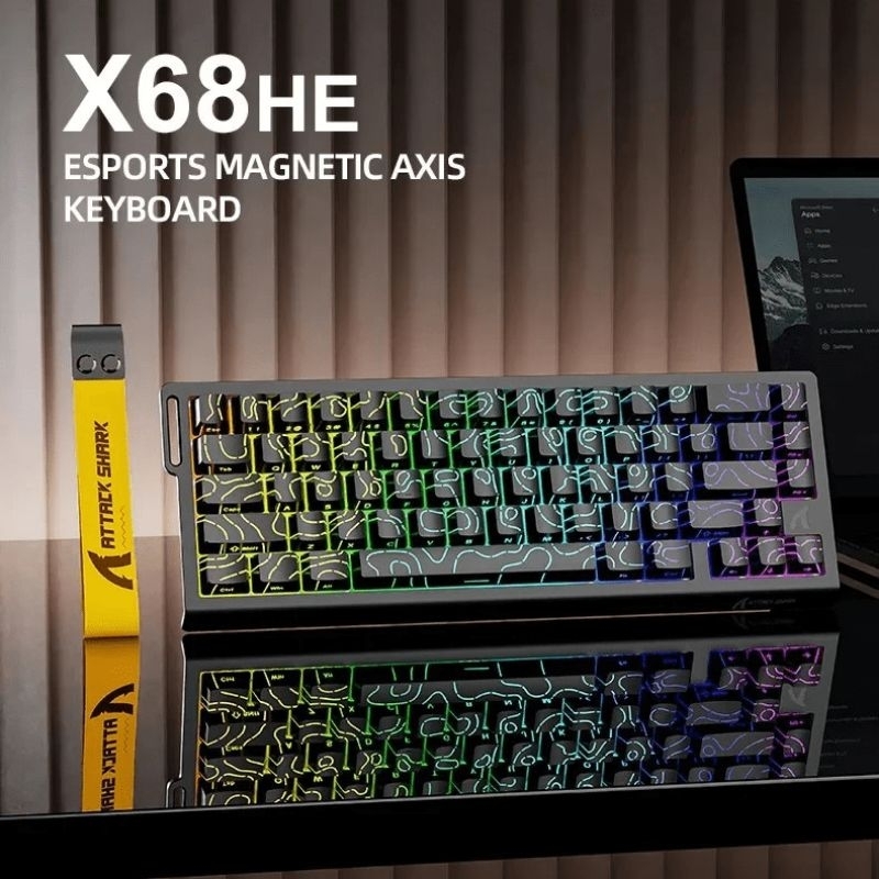 Attack Shark X68 HE RGB Gaming Keyboard | Rapid Trigger | Shopee ...