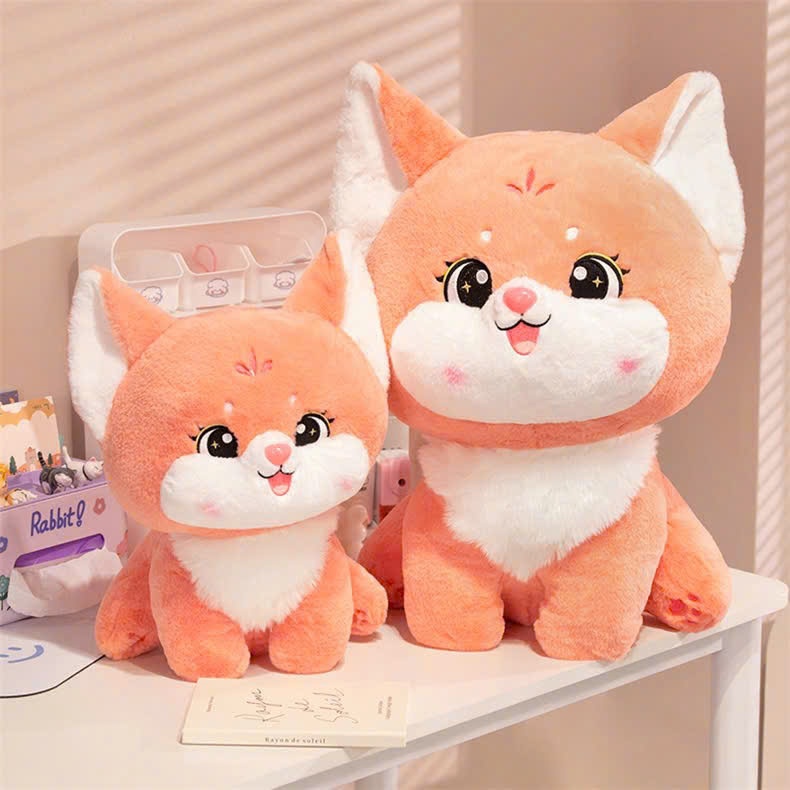 Capina.868 3D woven Orange Fox Teddy Bear, high quality soft velvet ...