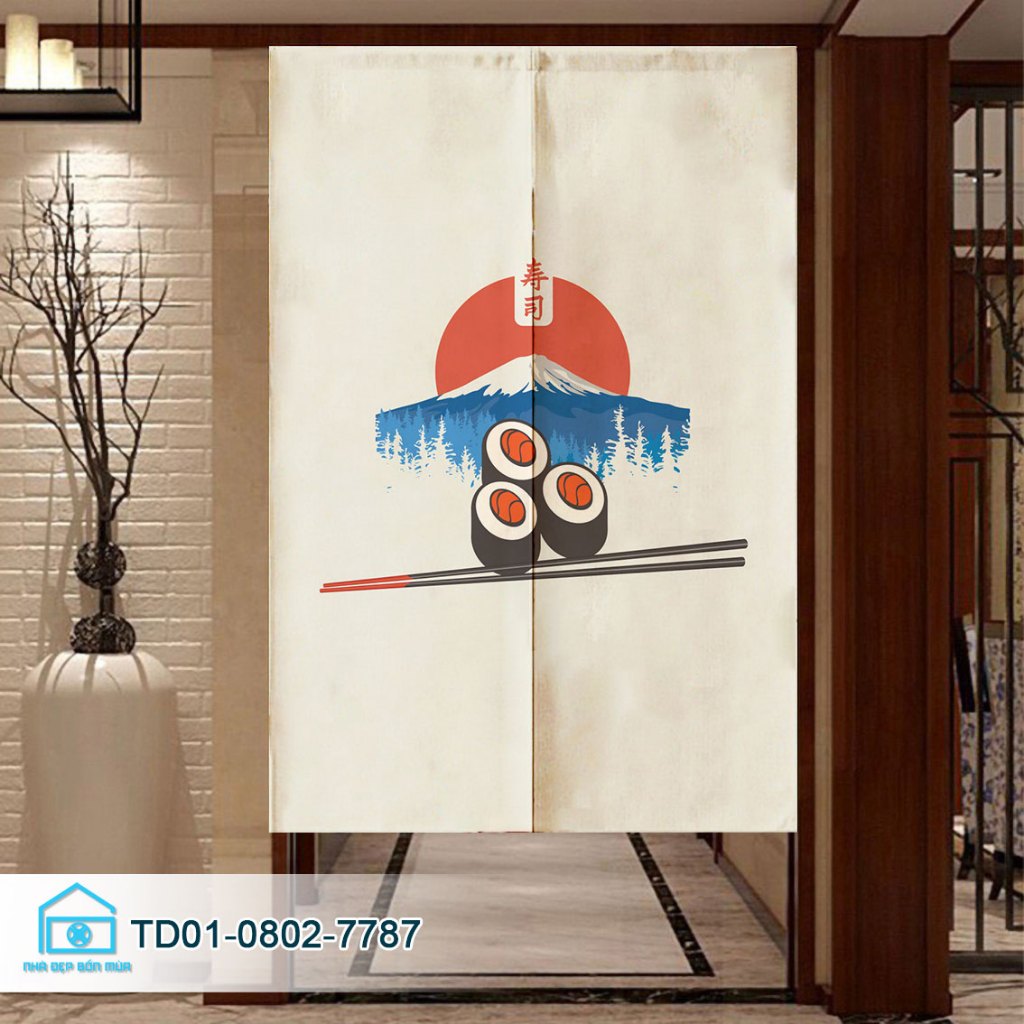 Japanese standard style Noren curtains, many designs and sizes | Shopee ...
