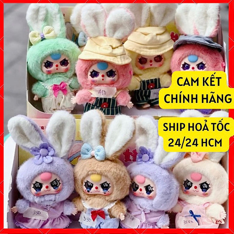 [Blindbox 1 Blind Box] Baby Three Macaron V1 Cute Bunny - Blind Box ...