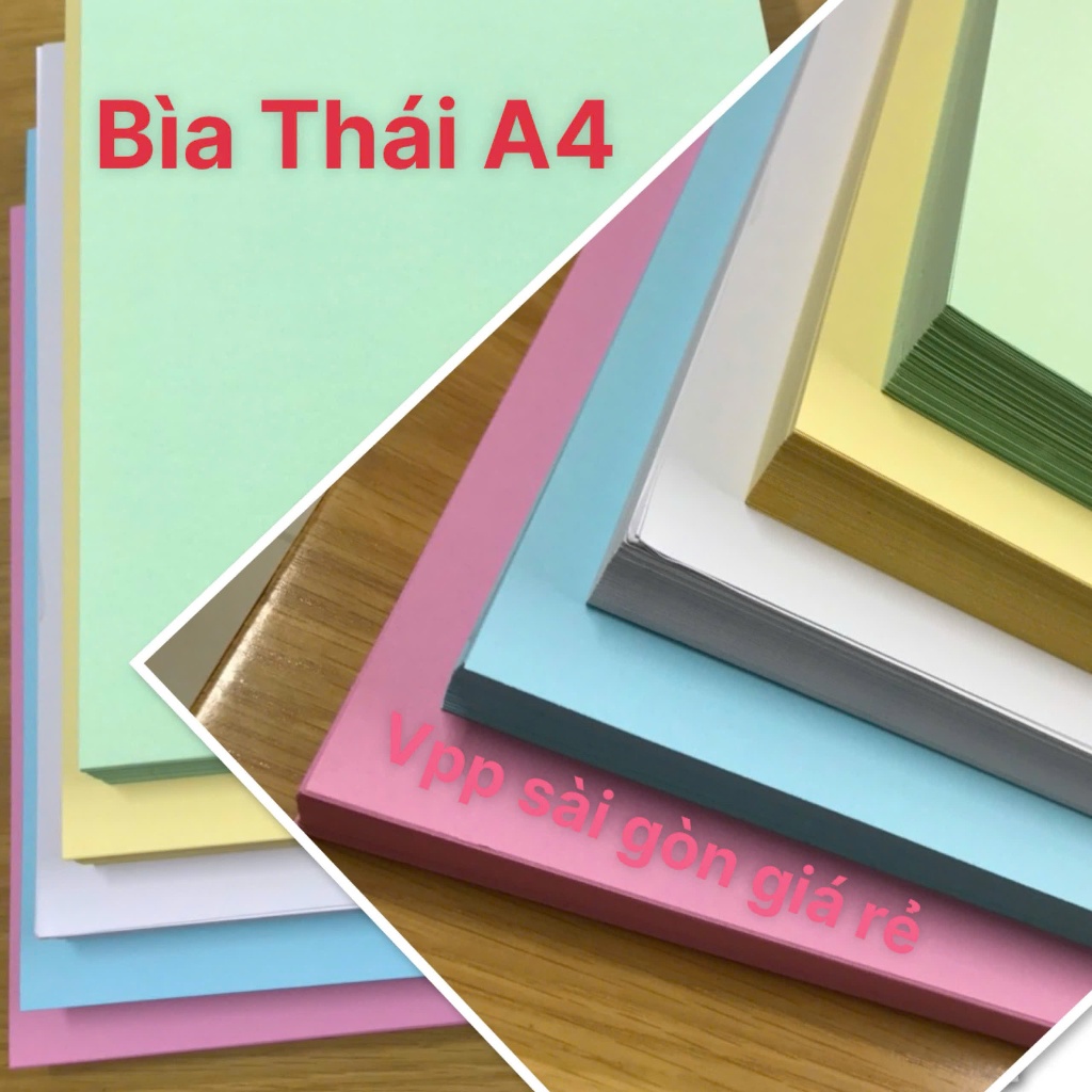 THAI Cardboard Paper Size A4 Quantity 160gsm About 100 Sheets | Shopee ...