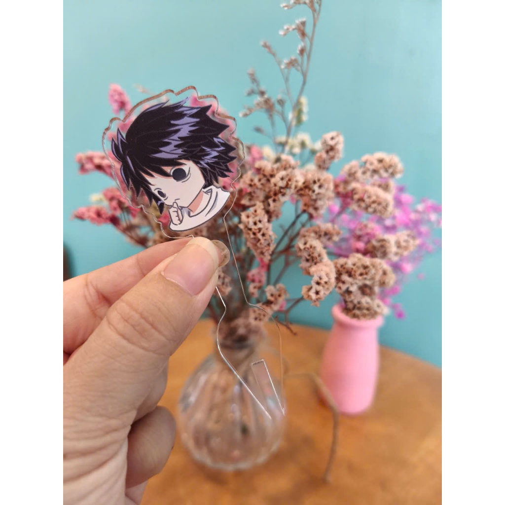 Death Note Acrylic Fork - L (FANART) | Shopee Philippines