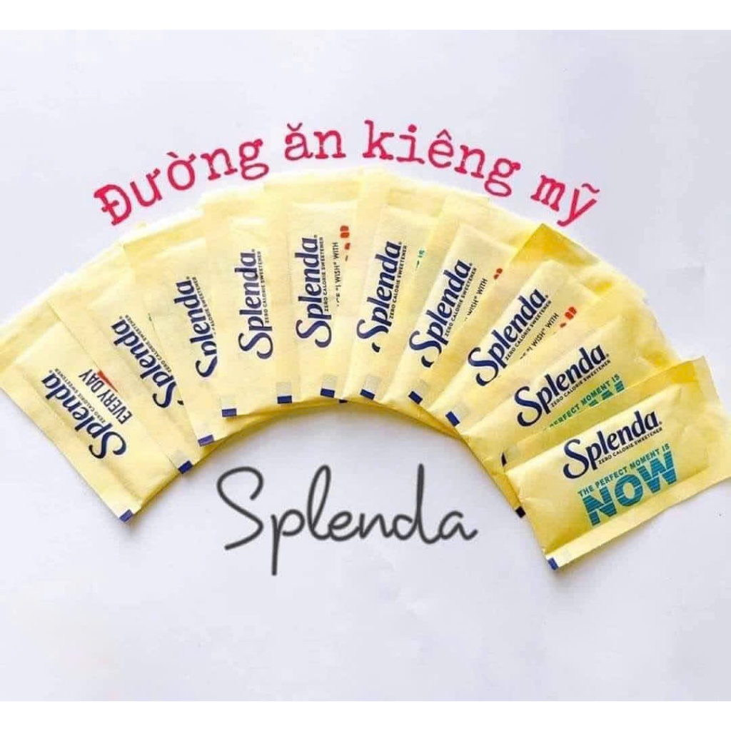 [7/2027] Splenda Sugar Set 50 Packets (Diet Sugar for Keto Das ...