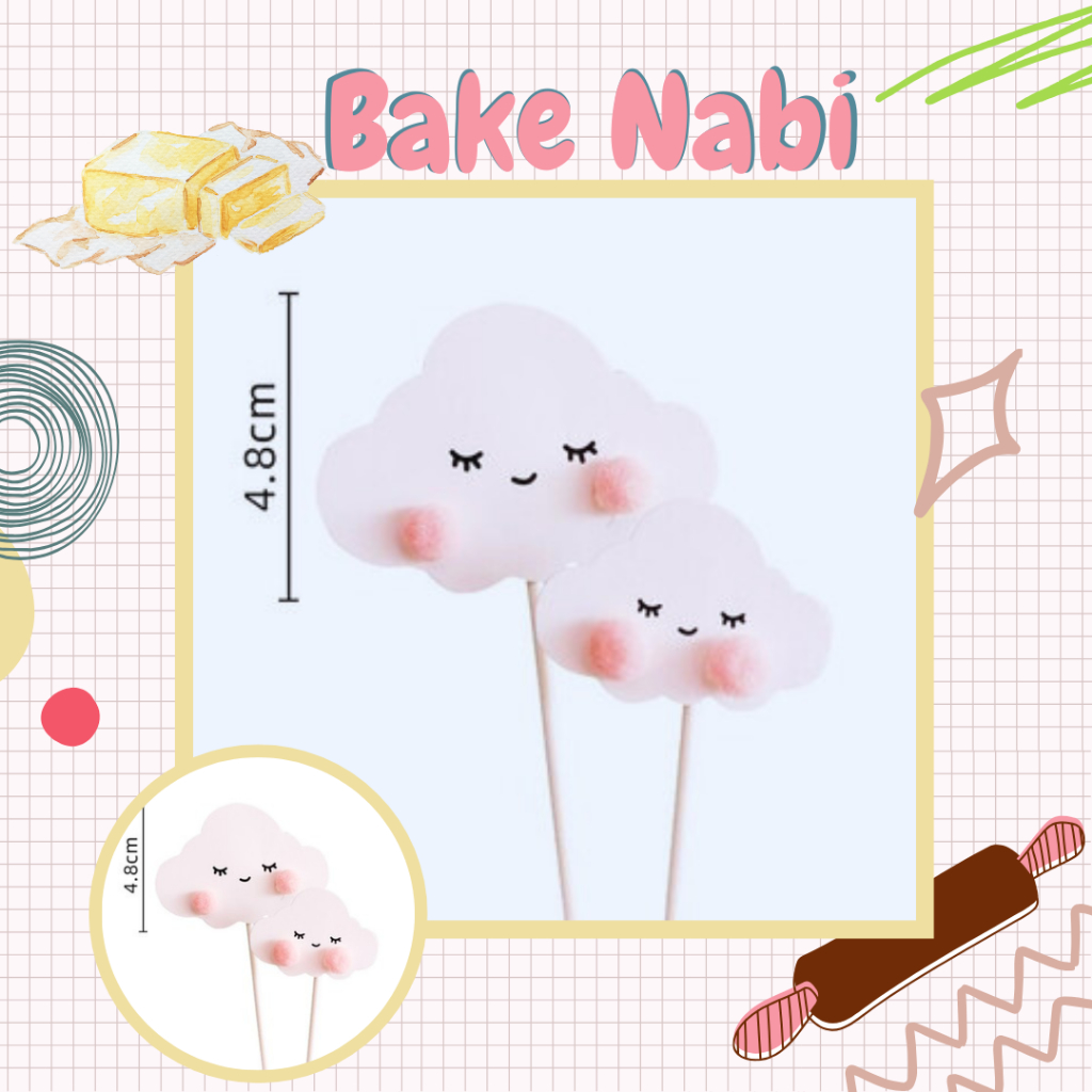 Cloud PLUG - CAKE DECORATION | Shopee Philippines