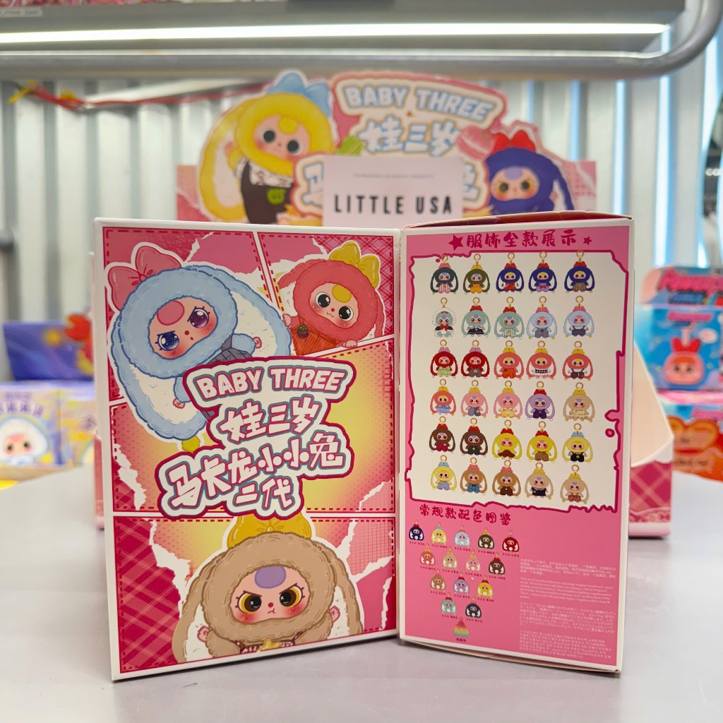 Baby THREE MACARON V2 - BLINDBOX - 100% genuine product - NEW FULL BOX ...