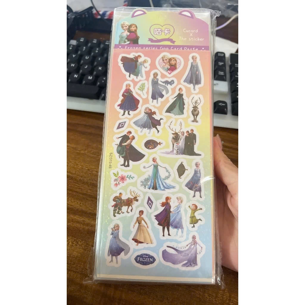 Sheet of 20 super cute cartoon Strawberry Bear, Loopy, Labubu, Sanrio ...