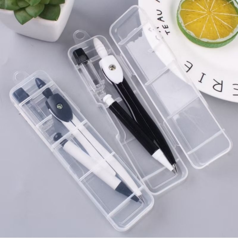Compa black and white pencil, technical drawing learning tool | Shopee ...