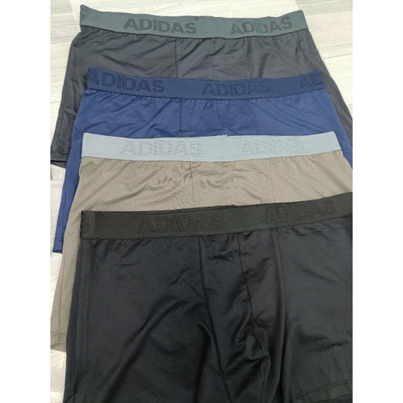 Set of 3 ventilated Adidas Boxers made in Korea | Shopee Philippines