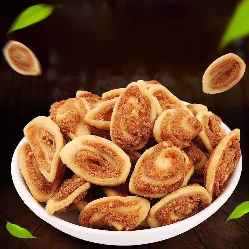 WL“Cat Ears”Crunchy Pastries Crispy Snacks Chinese-style Crispy Fries ...