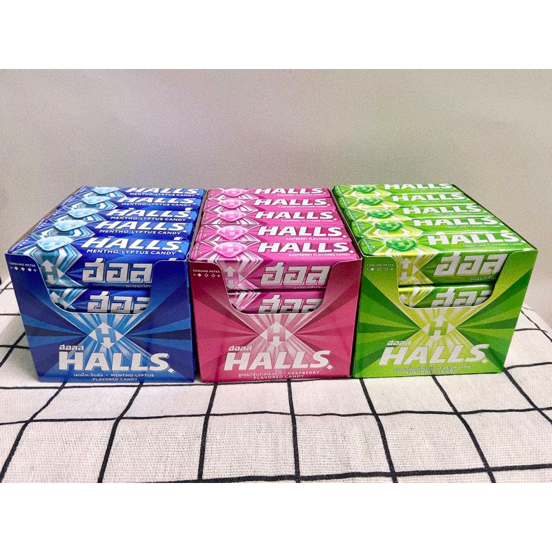 Halls the Thai candy bar (9 pieces) 3 flavors - 27.9g | Shopee Philippines