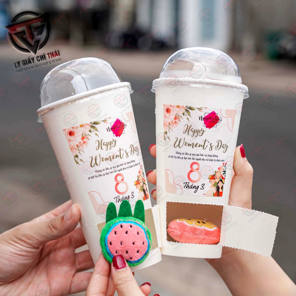 Set of 50 paper cups, paper cups, gift, blind bag outer layer 22oz ...