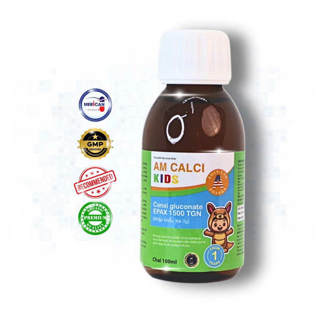 Am Calci Kids - Calcium & vitamin supplement syrup helps develop ...