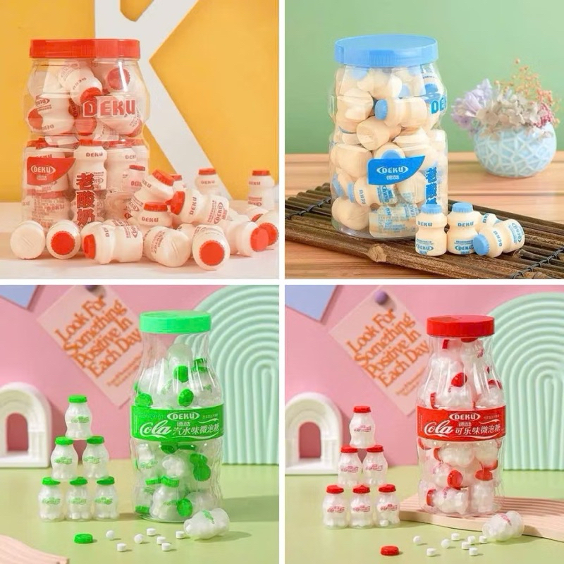 Delicious DeKu Yogurt Candy Big box of 30 small jars | Shopee Philippines