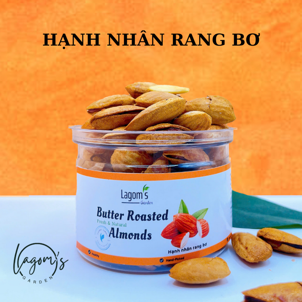 Roasted Almonds - Lagom's Garden | Shopee Philippines