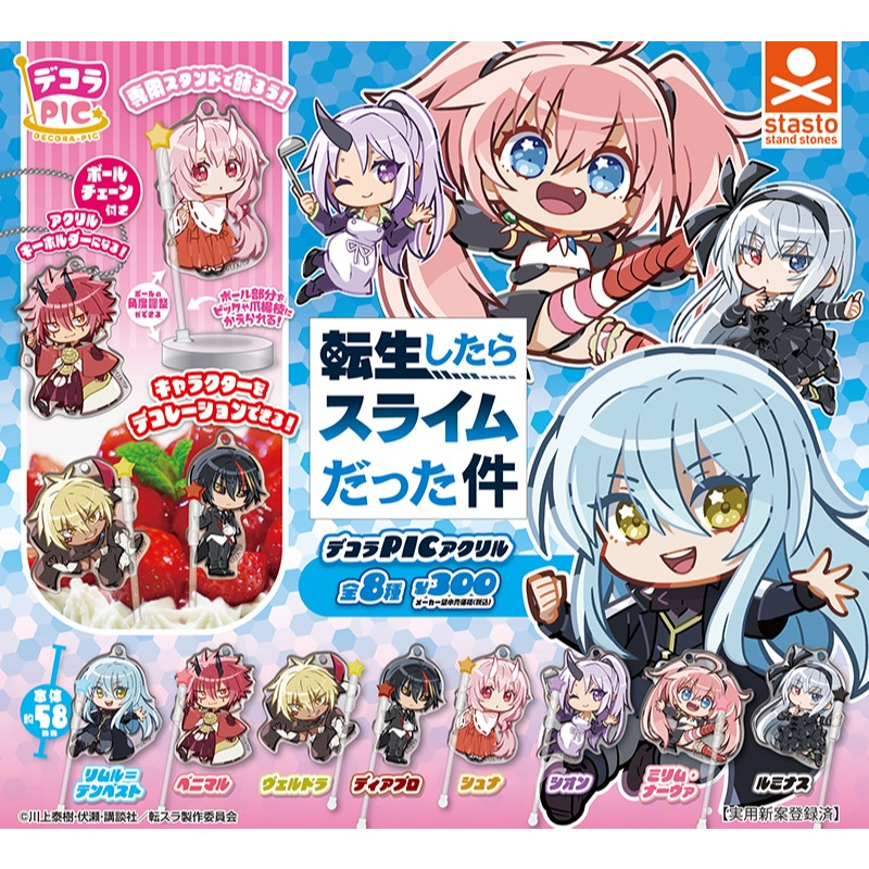Decopic Tensura model gacha gashapon egg toy [716073] | Shopee Philippines