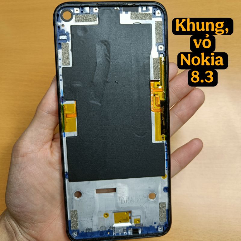 Old Nokia 8.3 frame and case has scratches and comes with fingerprint ...