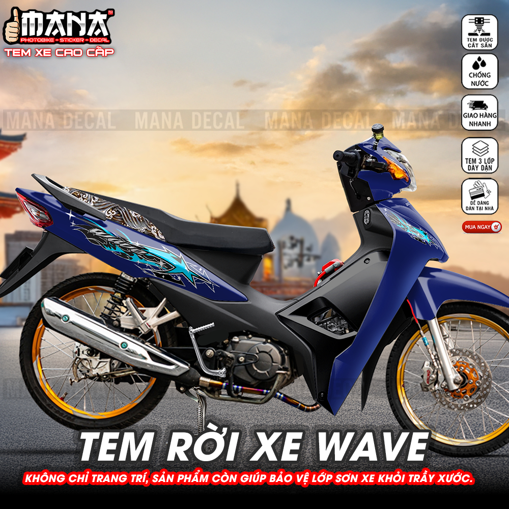 Wave car Decal latest model 2025, Charcoal green car sticker, 3-layer ...