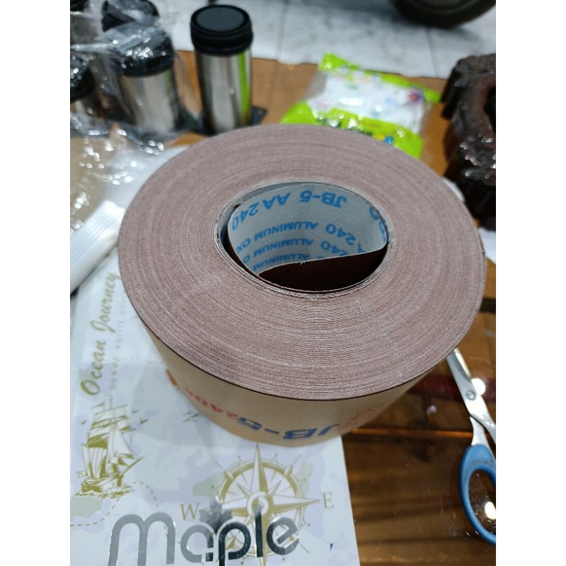 Armor roll 10cm | 1 roll 40m | Cloth sandpaper | Sandpaper | Interior ...