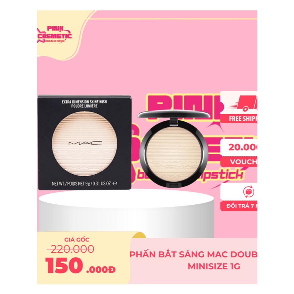 Mac Highlighter, Highlight Powder in Double Gram 1g (mini) | Shopee ...