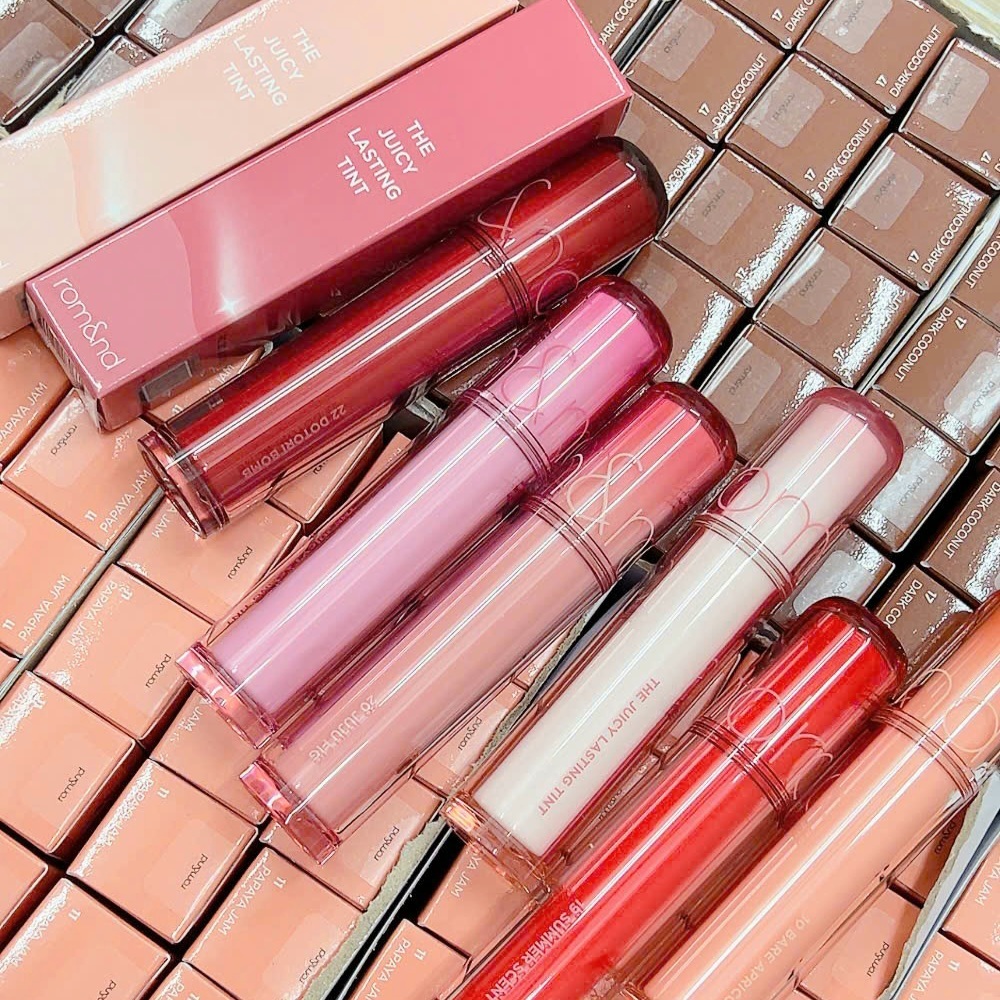 (HSD 08/2027) Romand The Juicy Lasting Tint Lipstick NEW MODEL | Shopee ...