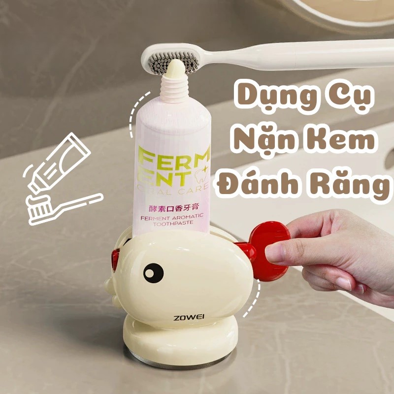 Lovely Fish Shaped Toothpaste Squeezer - Roll, Clip, Squeeze Toothpaste ...