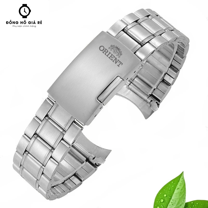 ORIENT stainless steel watch strap with 3-way box lock size 18mm,20mm ...