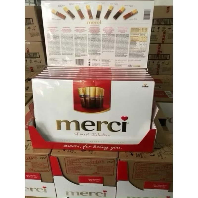 Merci chocolate bar 250g, 400g (Germany) | Shopee Philippines