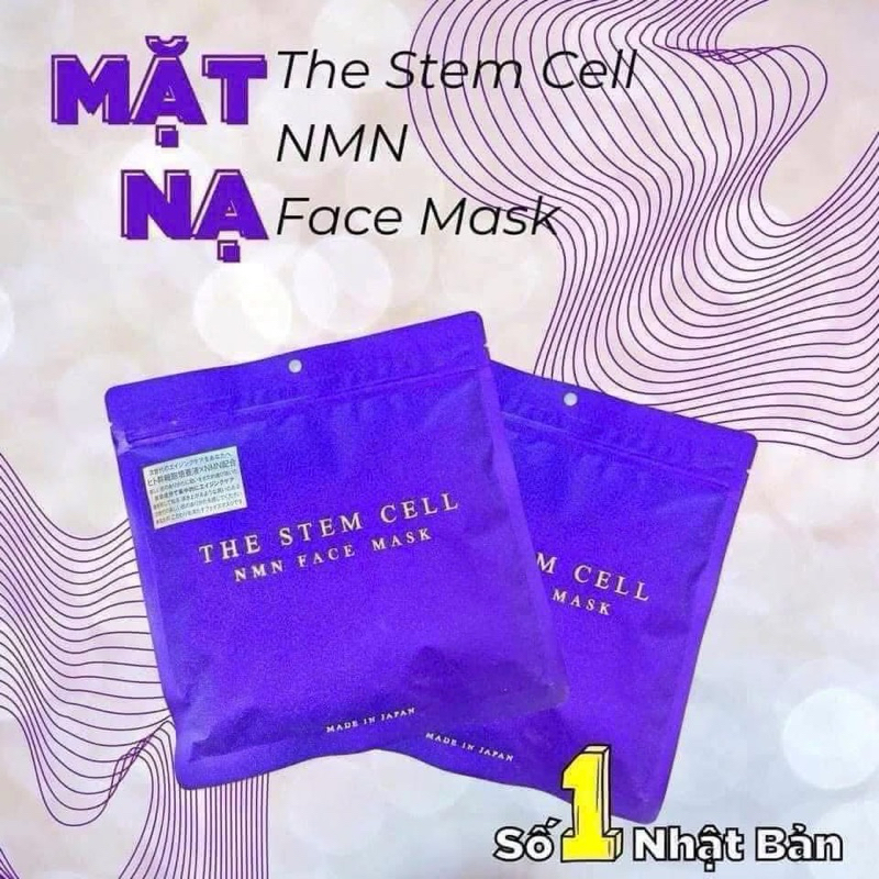 The STEM CELL NMN Purple Mask (30 pieces) | Shopee Philippines
