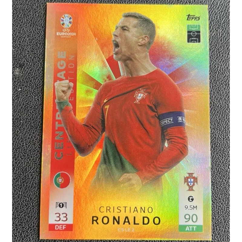 ( Ronaldo CR7 Gold Card Hunt) With Topps Match Attax Update Multi Pack ...