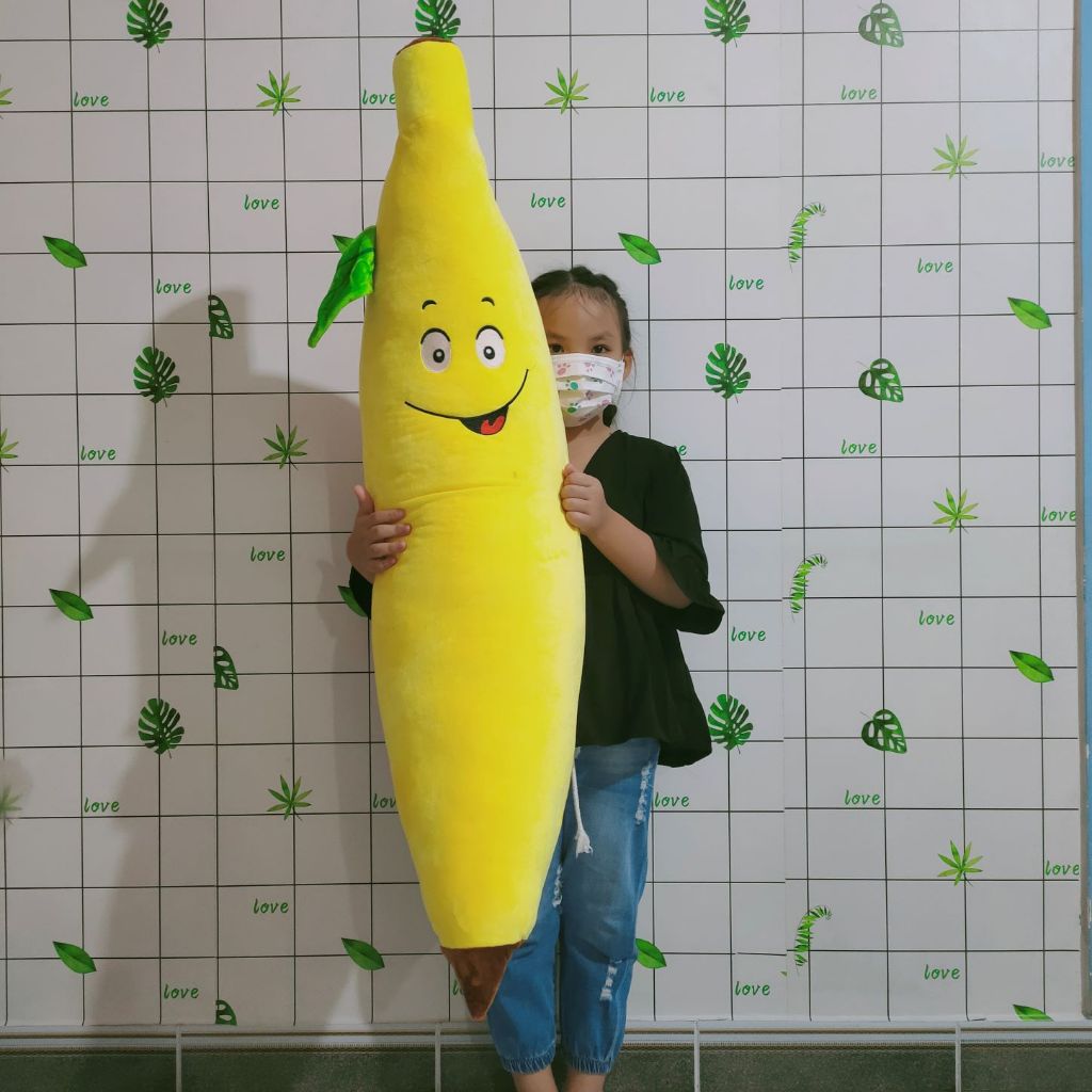 1 METER GIANT BANANA TEDDY BEAR LATEST MODEL | Shopee Philippines