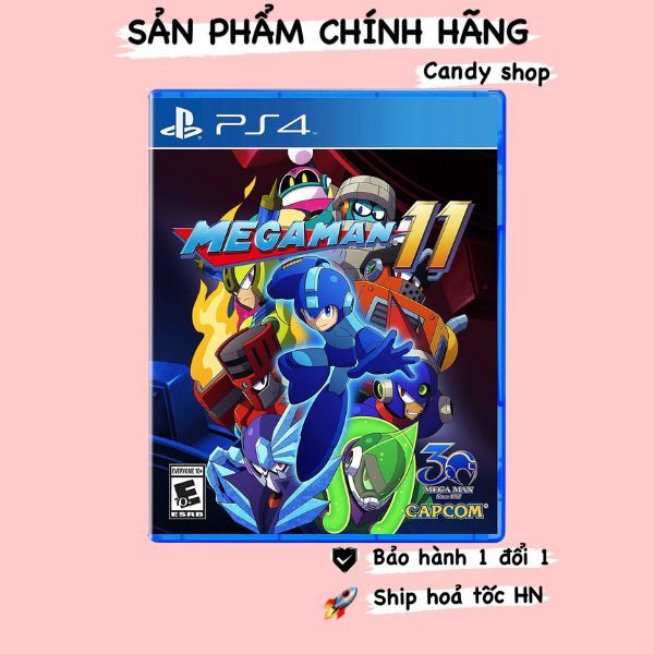 Mega Man 11 PS4 Game Disc | Shopee Philippines
