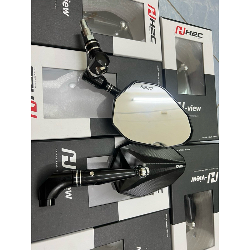 Genuine h2c v2 Full cnc aluminum mirror | Shopee Philippines