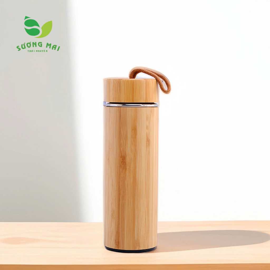 Suong Mai bamboo shell thermos bottle 500ml | Shopee Philippines