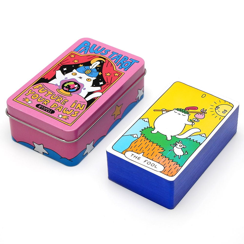 Paws Tarot Future in Your Paws Iron Box Deck | Shopee Philippines