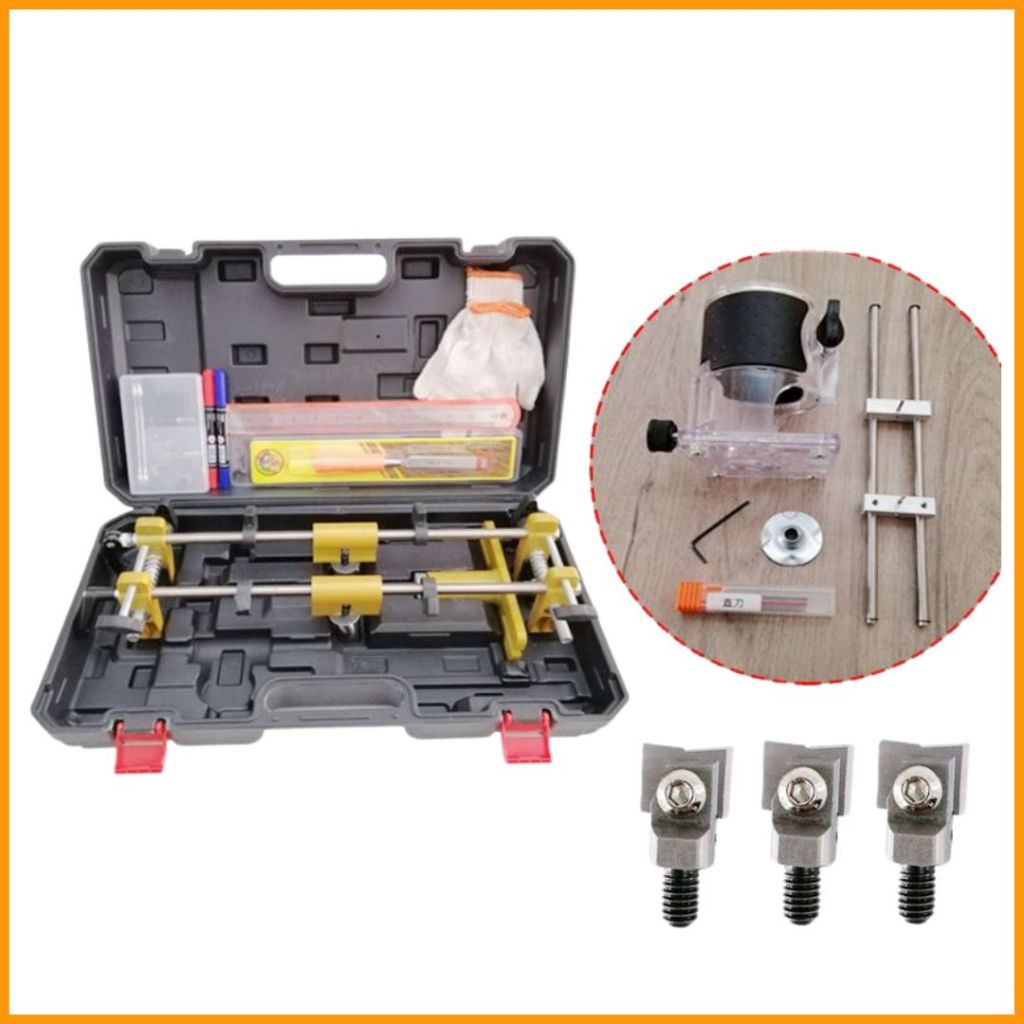Door Lock Drill Set - High Quality Door Lock Chisel (Free 3 Drill Bits ...