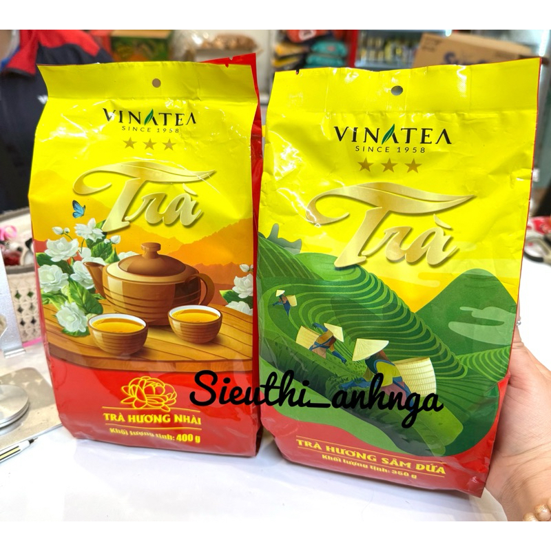 Vinatea Pineapple Ginseng/Jasmine Flavored Tea Pack 350g/400g | Shopee ...