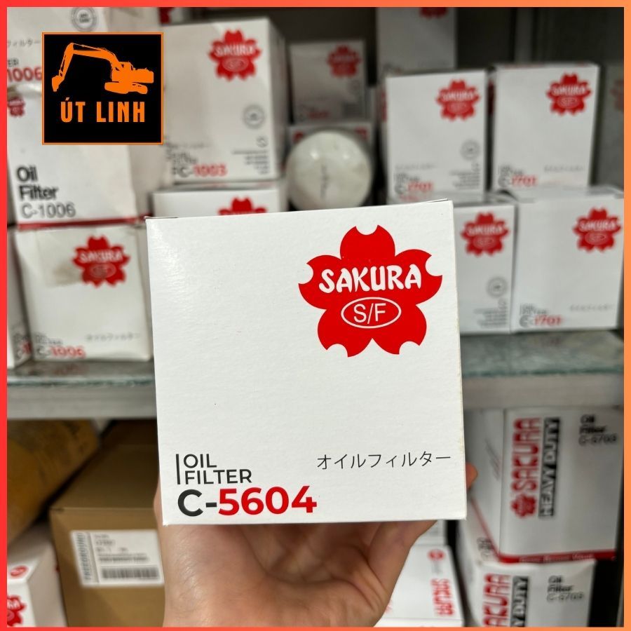 (SAKURA) Oil filter C-5604 LF3415 FJ3017 JS2002 ST10728 P550719 ...