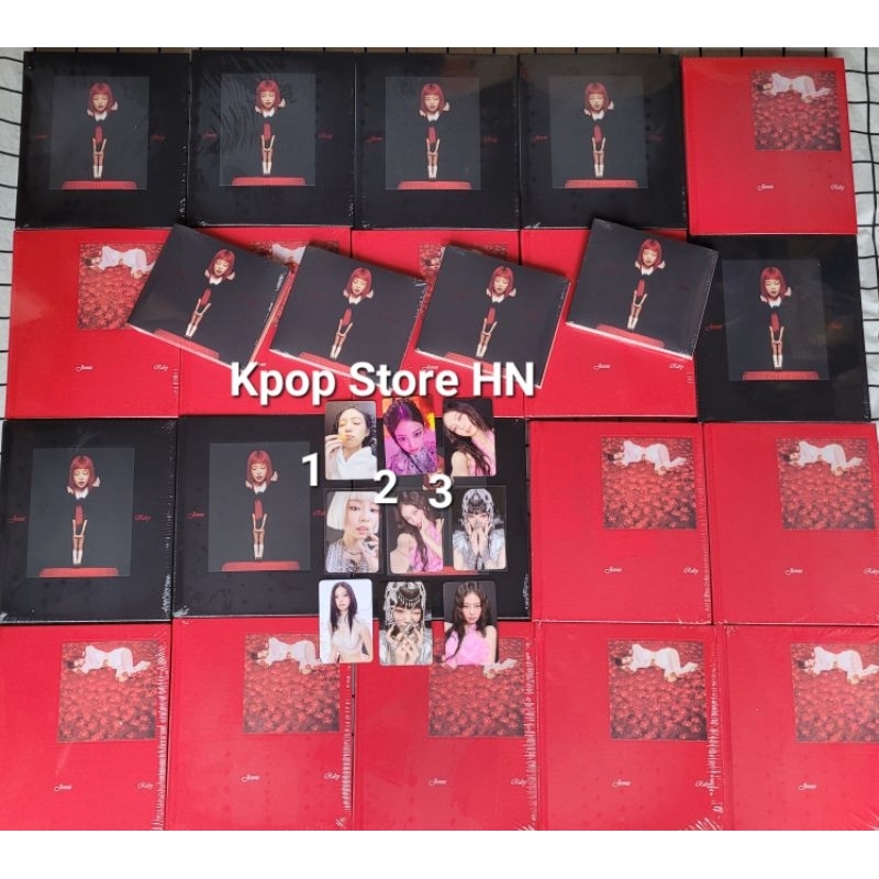 Available - Jennie 1st Studio Ruby Album, photocard | Shopee Philippines