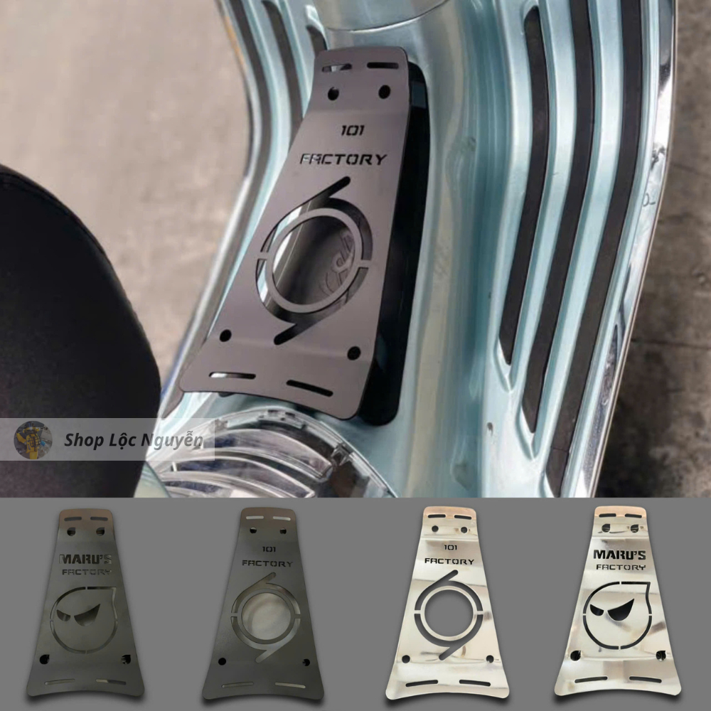 101 & maru floor baga is powder-coated chrome baga made of rust-free ...