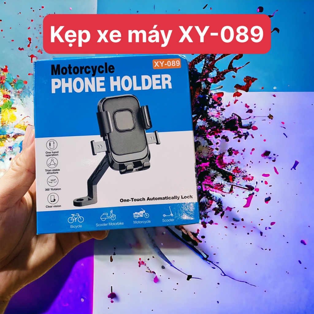 Motorcycle phone clip XY 089, bicycle XY 088, anti-slip phone contact ...