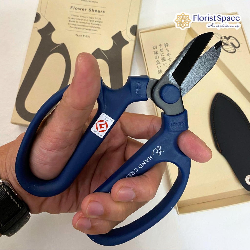 Genuine SAKAGEN Hand Creation F-170 Flower Scissors | Shopee Philippines