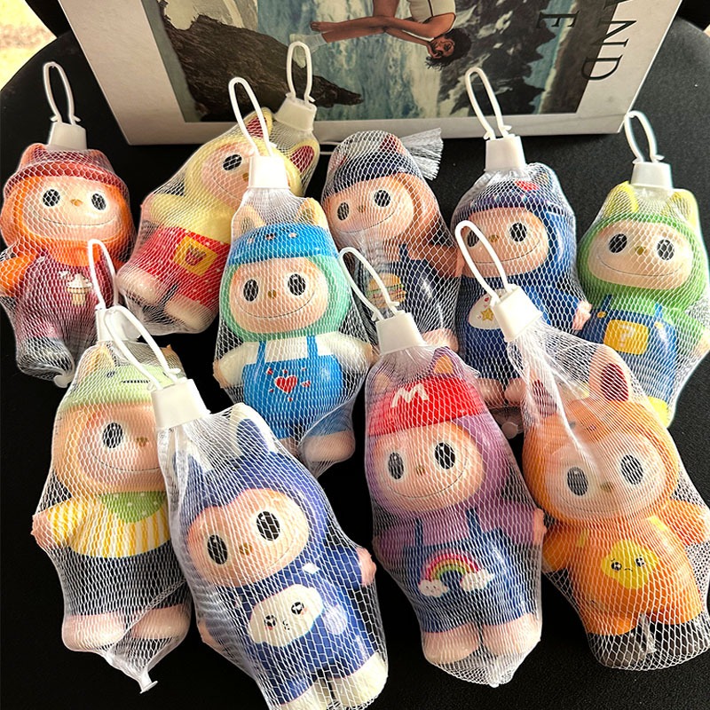 (Set) Cute Capybara and Labubu squeeze toys... duashop | Shopee Philippines